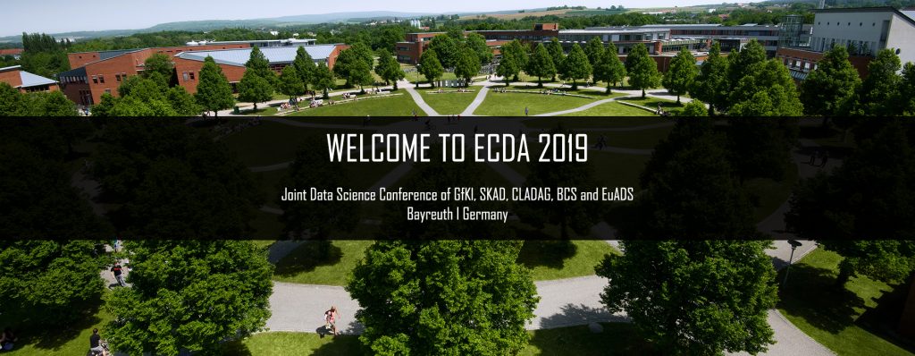 ECDA 2019 – European Conference on Data Analysis